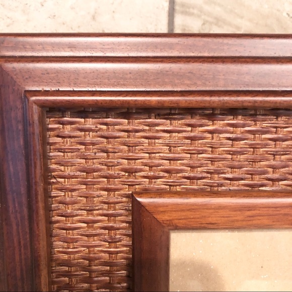 Accents | Wood Weaved Picture Frame | Poshmark